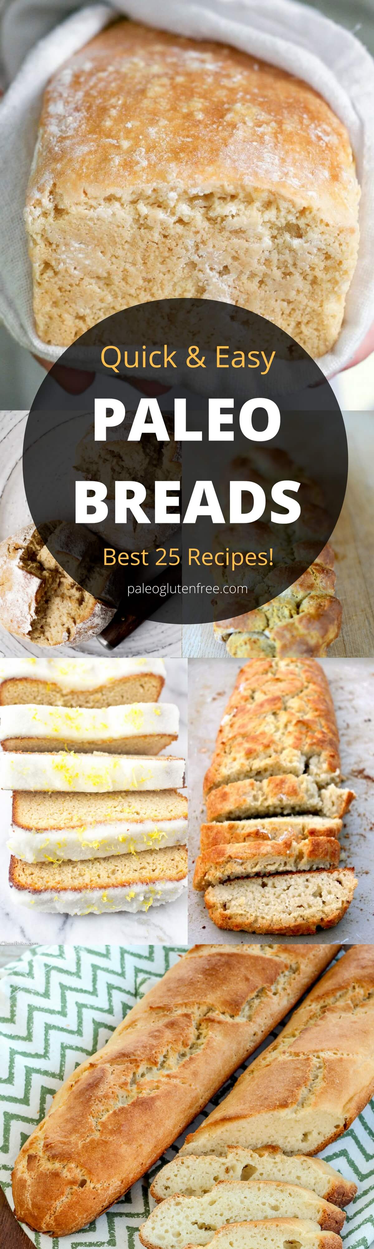 Best 25 Paleo Bread Recipes - Paleo Gluten Free
