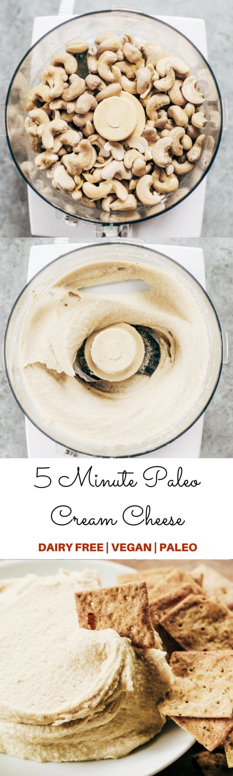 Dairy Free Paleo Cream Cheese Recipe - Paleo Gluten Free