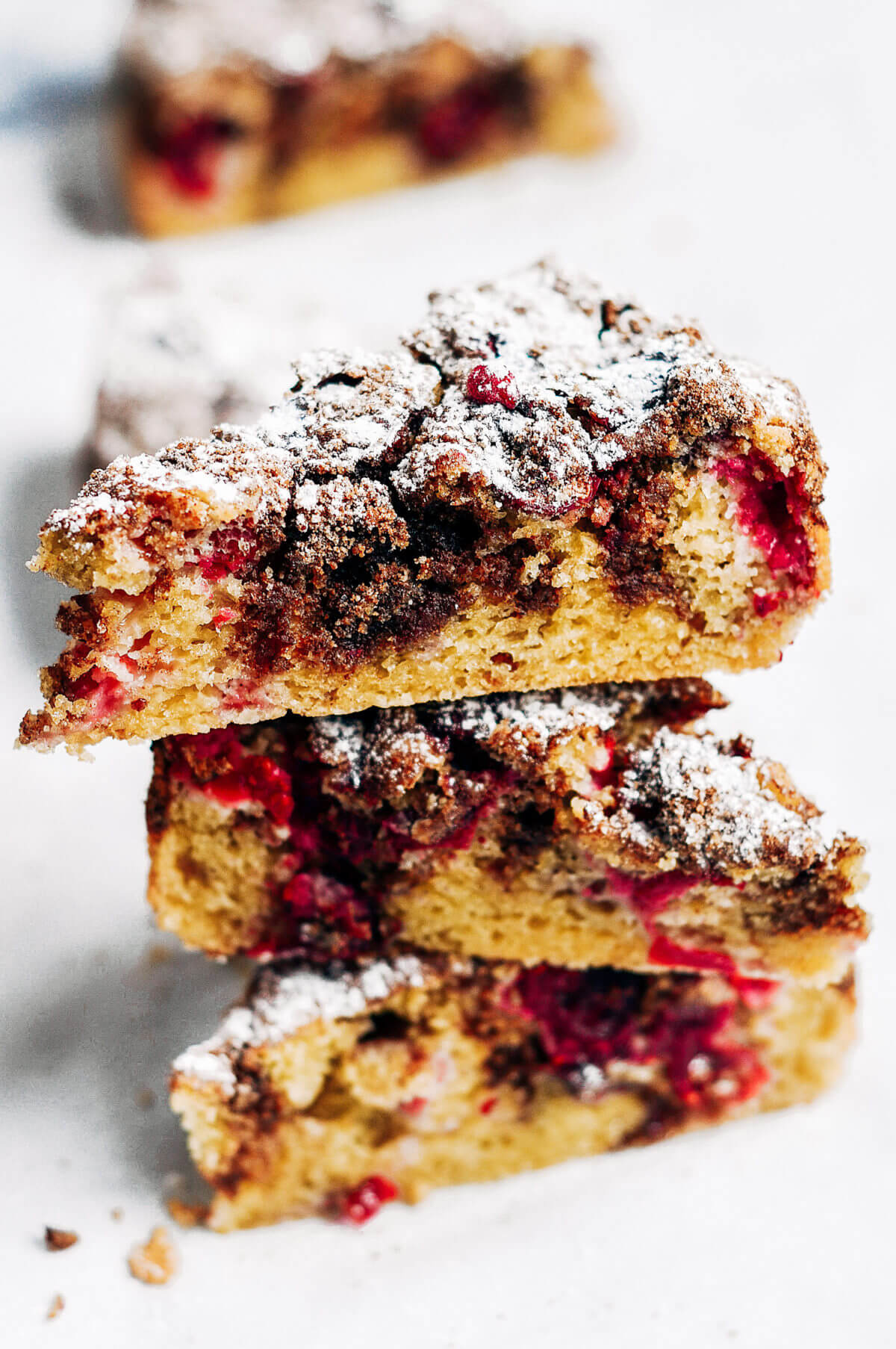 Healthy Paleo Cranberry Coffee Cake - Paleo Gluten Free