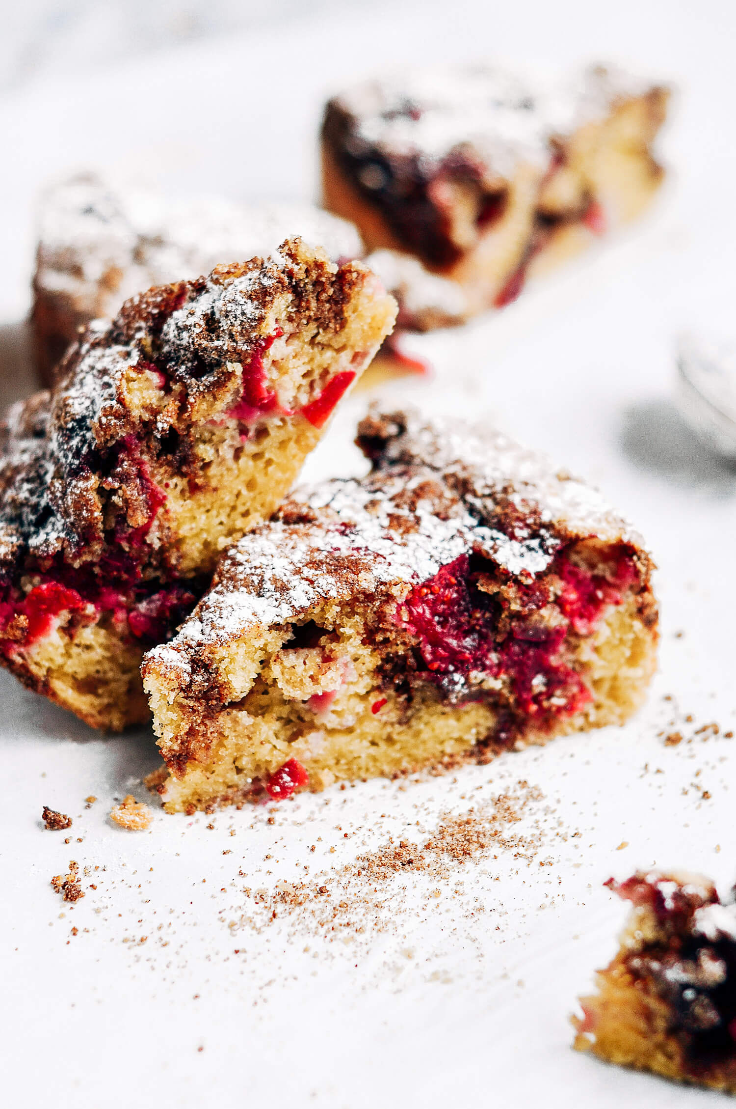Healthy Paleo Cranberry Coffee Cake - Paleo Gluten Free