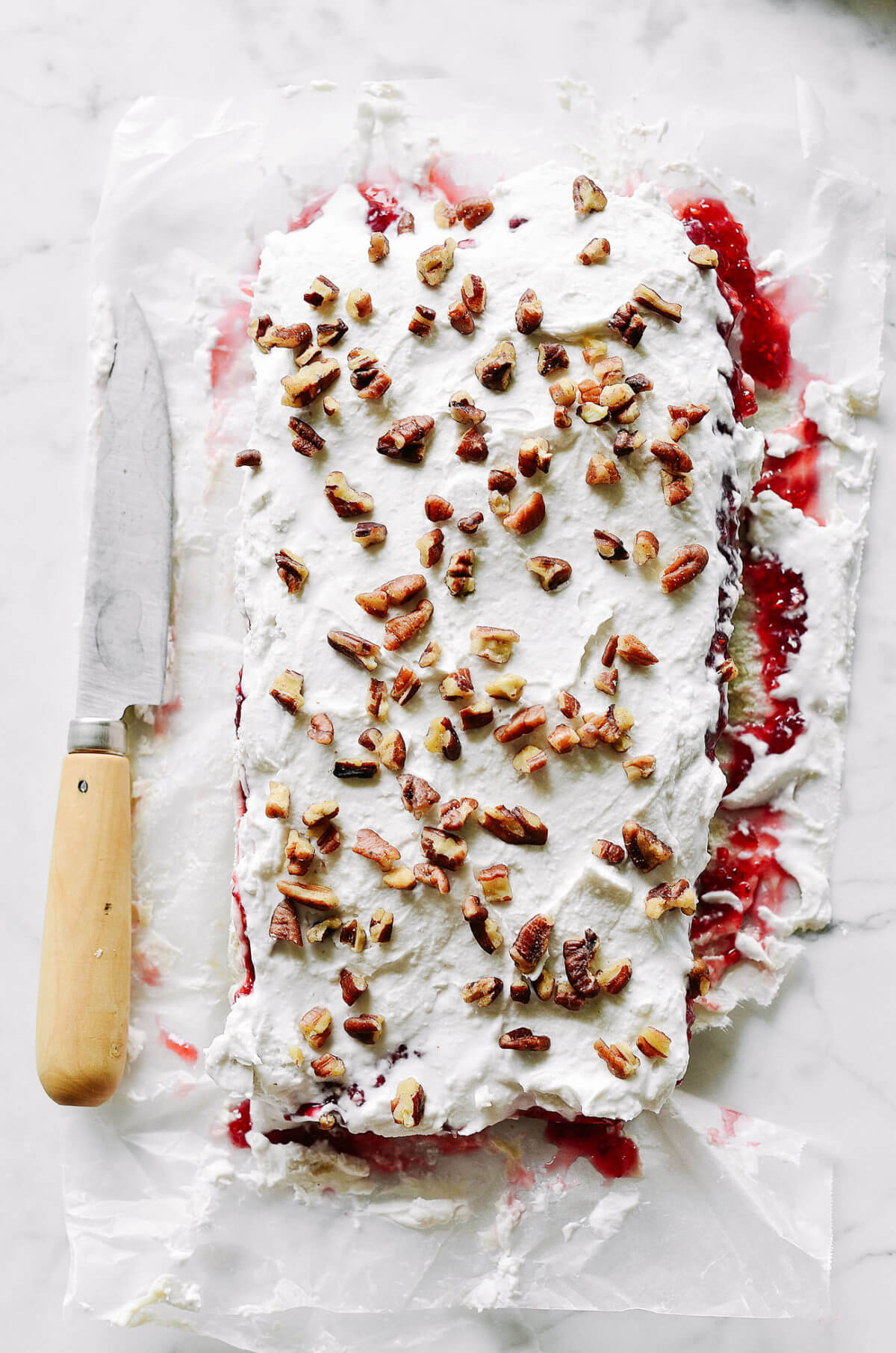 Dairy Free Paleo Raspberry Cream Bars - Paleo Gluten Free