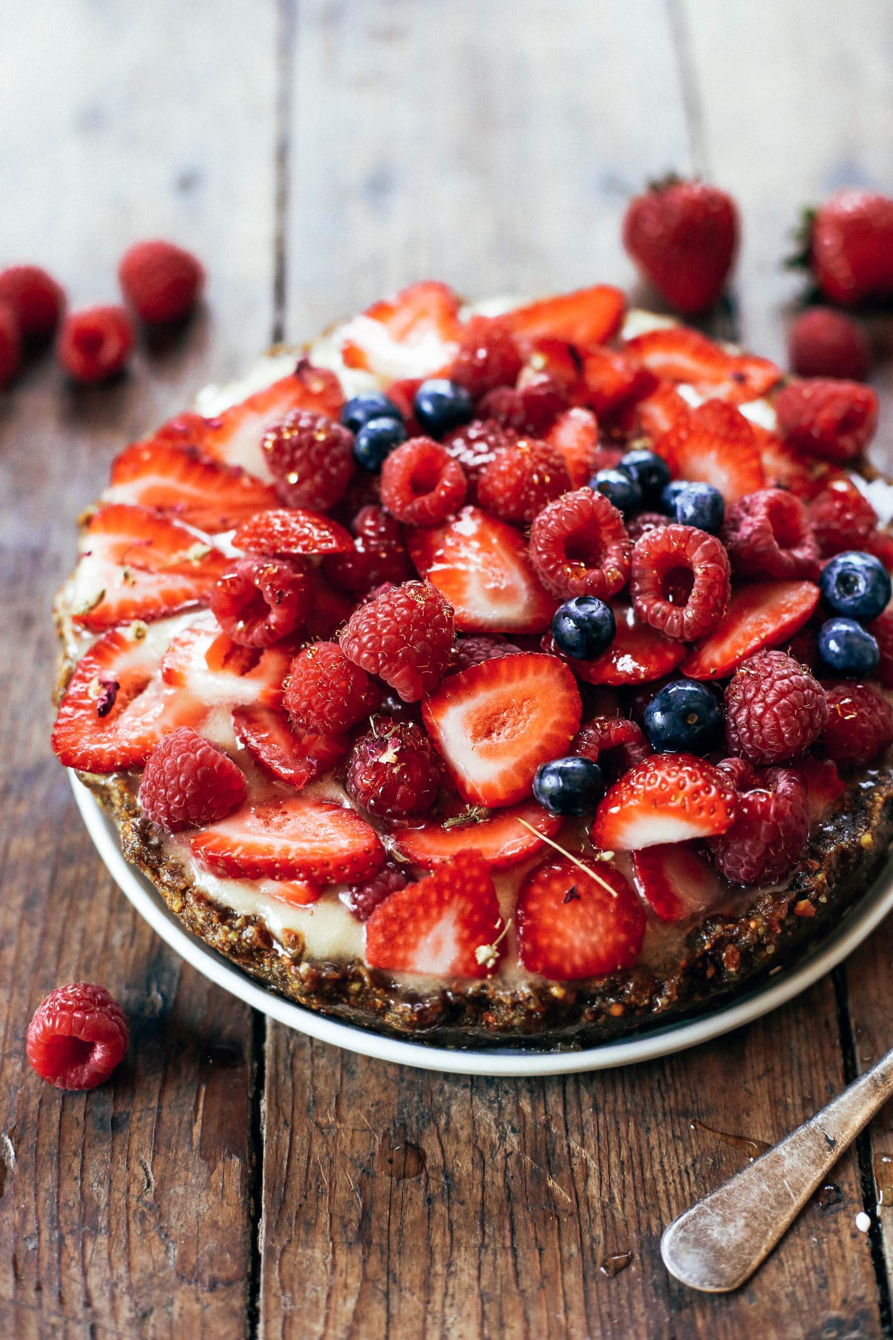 no bake paleo fruit tart (17 of 28) - Paleo Gluten Free