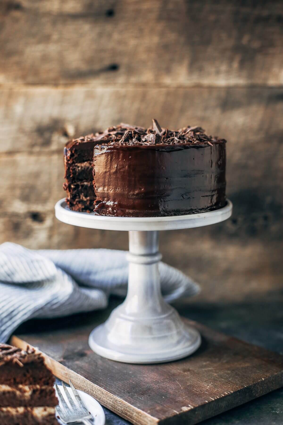 Fudgey Paleo Chocolate Cake - Paleo Gluten Free
