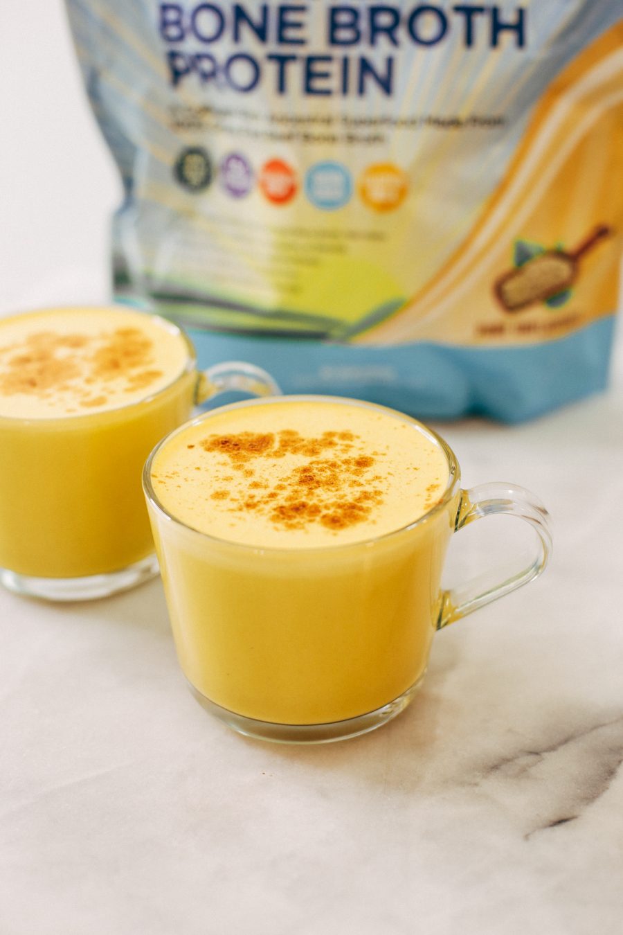 Golden Protein Cashew Latte - Paleo Gluten Free